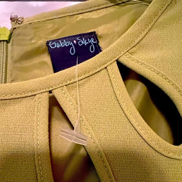 Gabby Skye | Dresses | Gabby Style Limegreen Dress | Poshmark